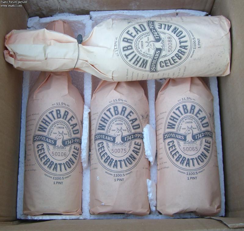 For beer lovers - Whitbread Celebration Ale 1742 -1992 - Esato archive