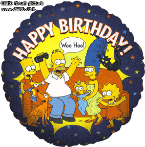 Happy Birthday Bart Simpson